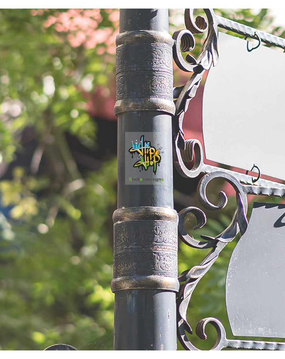 Sticker vinyle transparent format carré rectangle | Sticker en Ligne